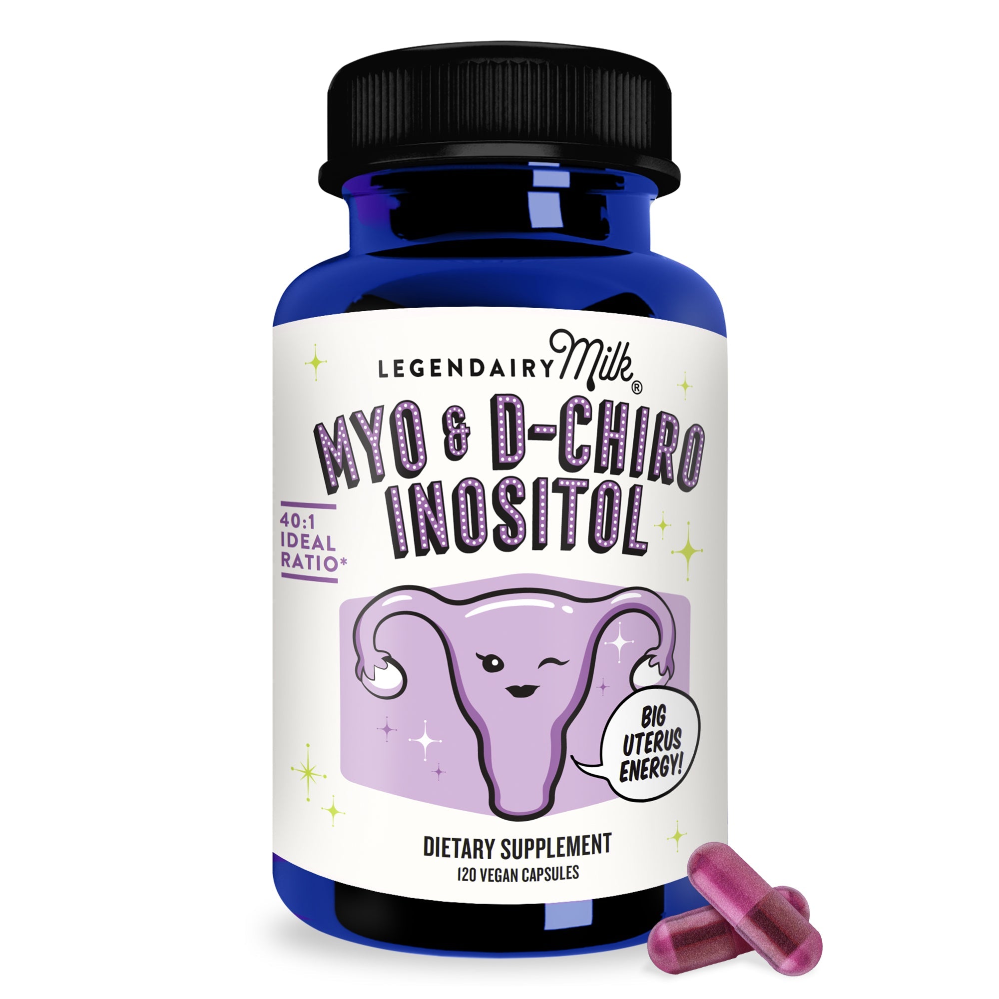 Myo & D-Chiro Inositol | Ovarian & Hormonal Health | Legendairy Milk Myo & D-Chiro Inositol | Ovarian & Hormonal Health | Legendairy Milk