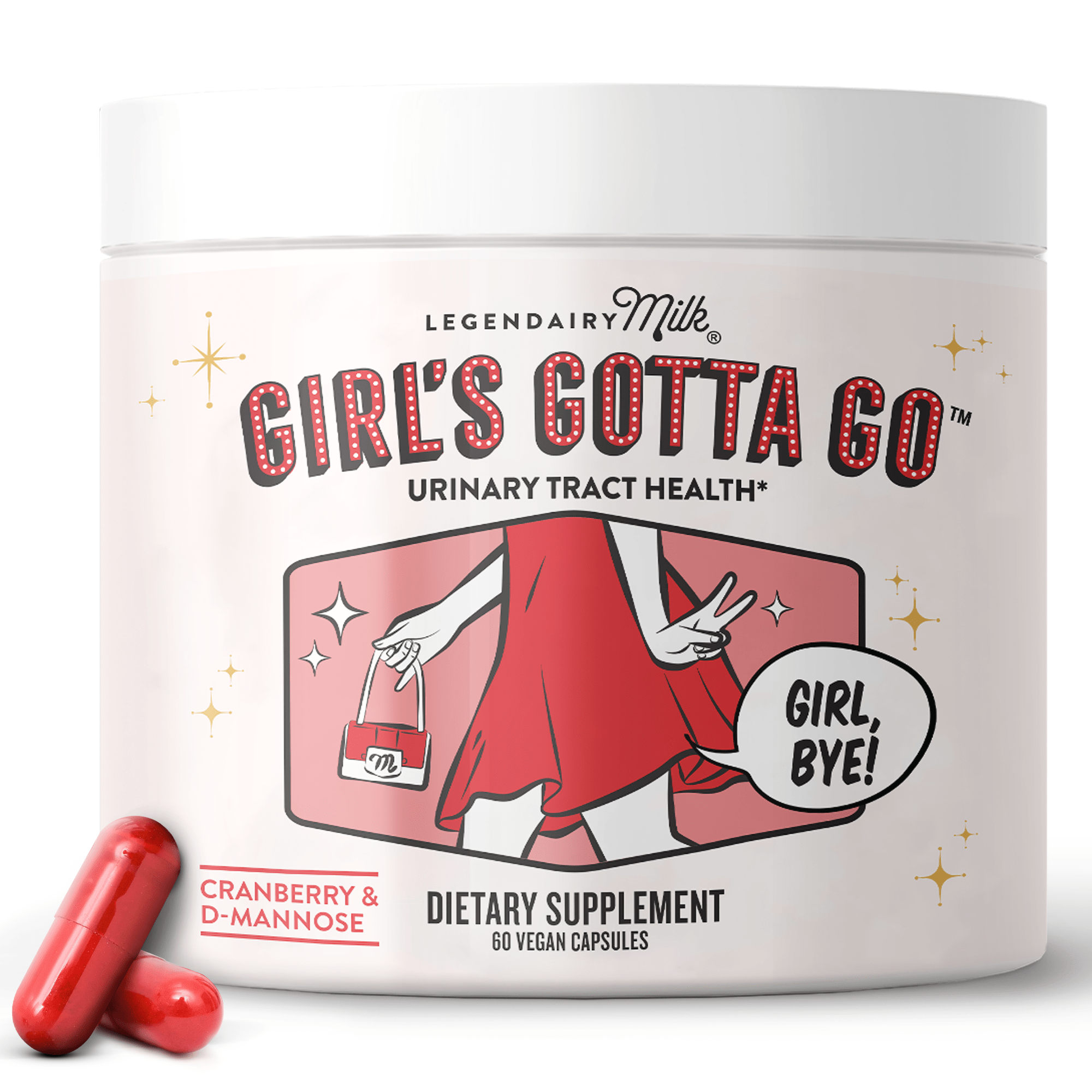 Girl’s Gotta Go™ D-Mannose & Cranberry for Urinary Tract Health ...