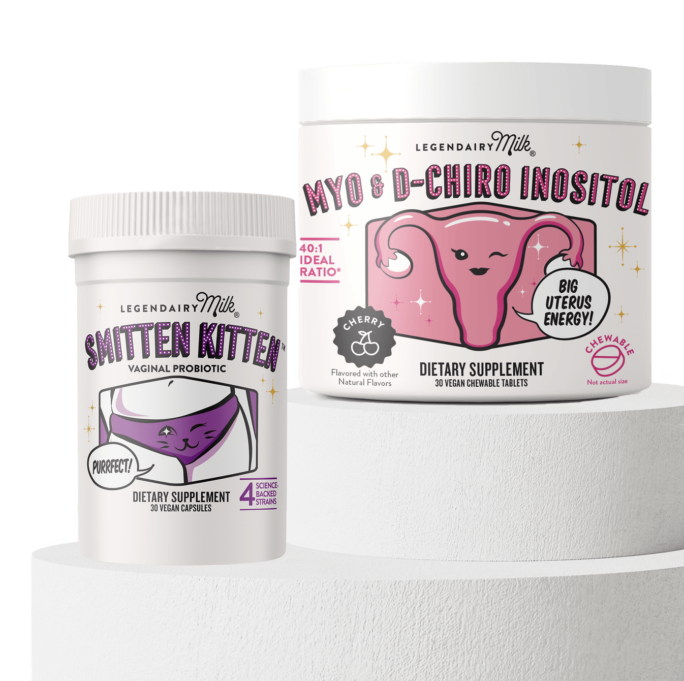 Legendairy Milk Hormone & Vaginal Health Bundle– Inositol & Probiotics