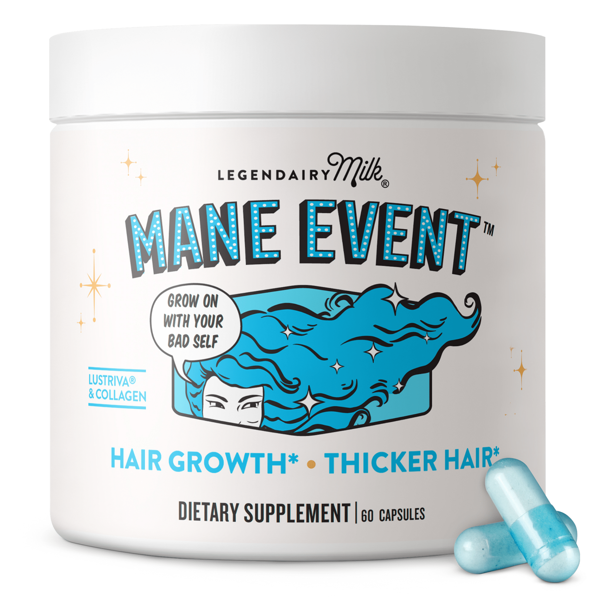 Mane Event™ Hair, Skin & Nails Vitamins for Hair Growth – Legendairy Milk