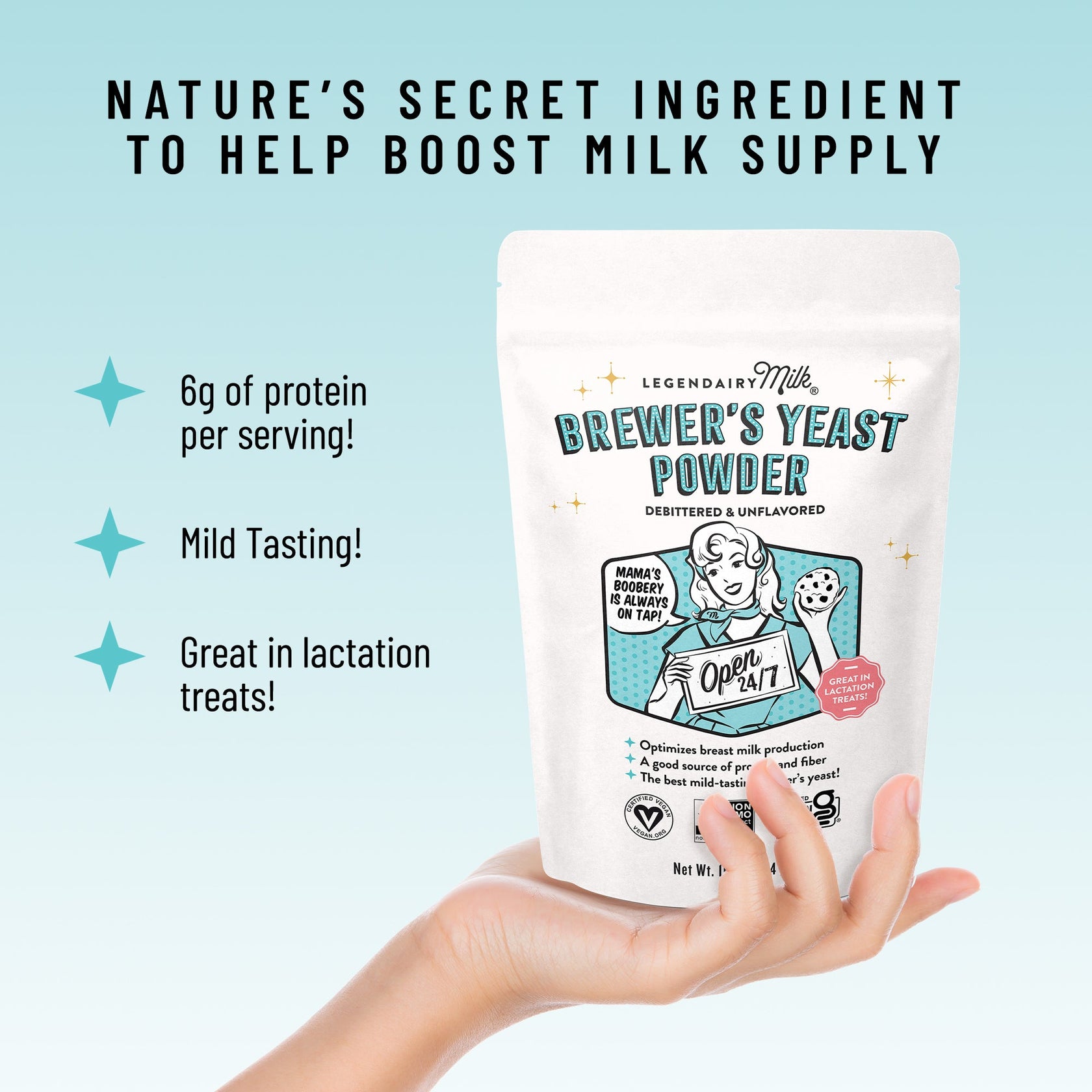 Brewer’s Yeast | Powder for Lactation | Legendairy Milk