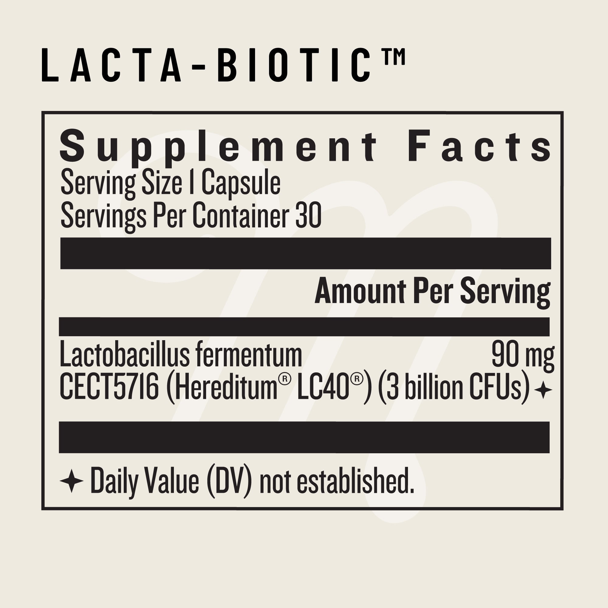Lacta-biotic | Lactation Probiotics | Legendairy Milk