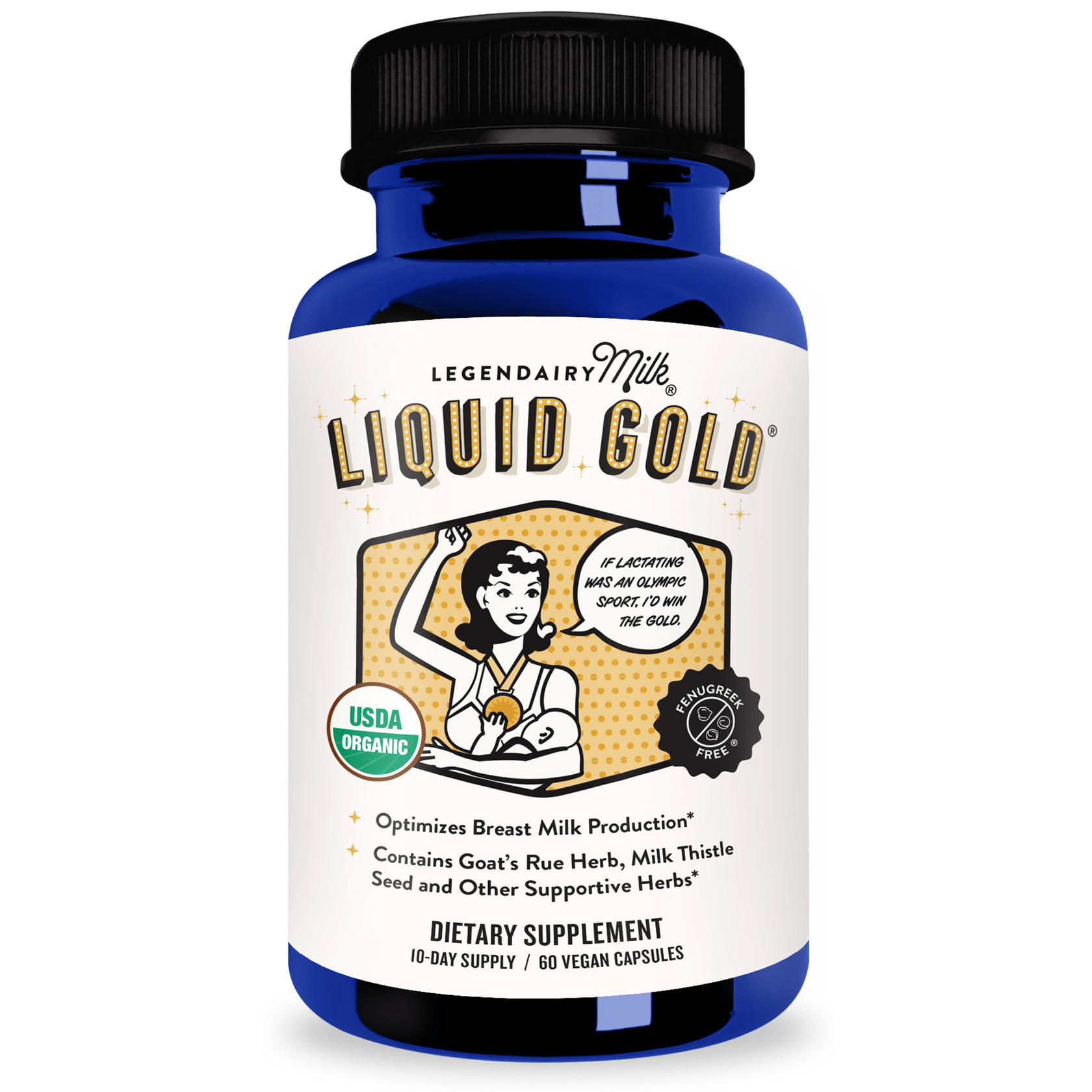 Liquid Gold | Breast Milk Supplement for Milk Production | Legendairy Milk